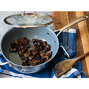 ZWILLING Spirit Ceramic Nonstick Perfect Pan, 4.6-qt, Stainless Steel