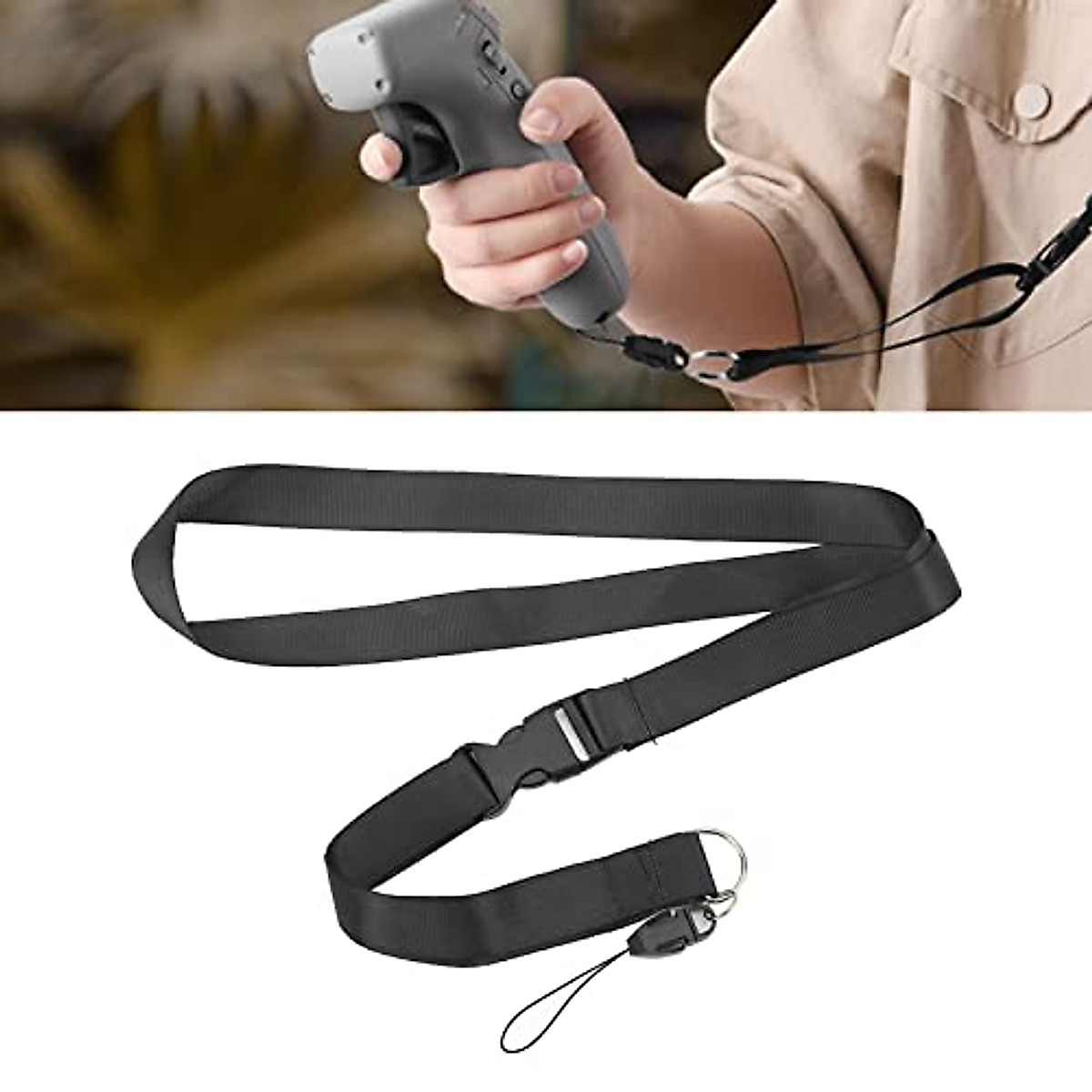 Crossing Rocker Protective Lanyard, Anti Lost Motion Controller Neck Strap Nylon for Shooting