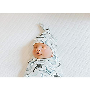 Copper Pearl Large Premium Knit Baby Swaddle Receiving Blanket Kai