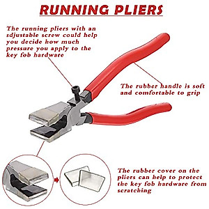 8 Pieces Glass Mosaic Cutter Kits, Including Wheeled Glass Tile Nipper, Glass Running Plier, Breaking Plier, Hex Wrench and Pencil Style Oil Feed Glass Cutting Tool, 2 Blades and Oil Dispenser