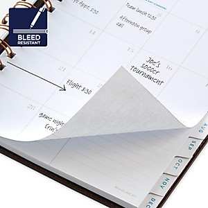 AT-A-GLANCE 2022-2023 Planner, Weekly & Monthly Academic, 5-1/2" x 8-1/2", Small, Signature Lite, Navy (YP20LA20)