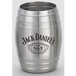 Jack Daniel's Medium Barrel Stainless Steel Shot Glass 2oz