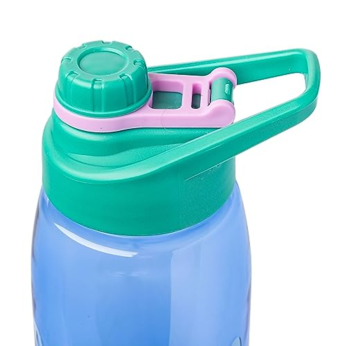 Silver Buffalo Disney Lilo and Stitch Ohana Cute Stitch Water Bottle with Screw-On Lid, 28 Ounces