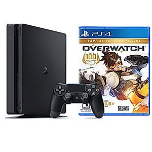 Playstation Slim 1TB Console + Overwatch (GOTY EDITION) Bundle ( 2 - Item )