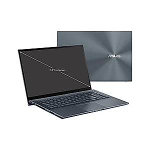 ASUS 2023 Zenbook Pro 15 OLED FHD Touchscreen PC 8-Core AMD Ryzen 9 5900HX NVIDIA GeForce RTX 3050 Ti 4GB GDDR6 16GB DDR4 1TB NVMe SSD WiFi AC USB-C HDMI2.0 Backlit Keyboard Windows 11 Pro w/RE USB