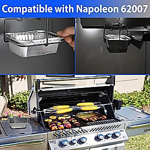 ZEDVY (20 Pack) Drip Pans Compatible with Napoleon BBQ Grills 62007 Grease Tray Prestige I, Prestige II, Prestige V, Prestige PRO, Rogue, Mirage, and Ultra Chef l Disposable Aluminum Foil Replacement