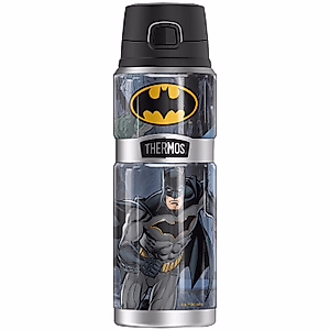 Batman Batman Batcave THERMOS STAINLESS KING Stainless Steel Drink Bottle, Vacuum insulated & Double Wall, 24oz