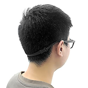 Festty Glasses Strap Sports, Sunglasses Strap for Kids Men Women, Adjustable Eyeglasses Strap Holder, Sports Eye Glasses Strap, Eyeglass Strap for Sports, Black/3PCS