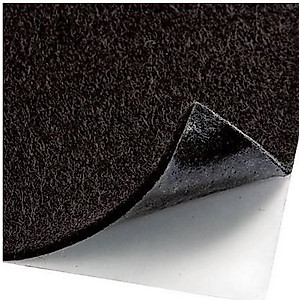 24" Wide Felt - Sold PER Foot - Continuous Length in ROLL - 1/16" Thick SELF Adhesive Protective Felt - No Scratch - Premium Acrylic