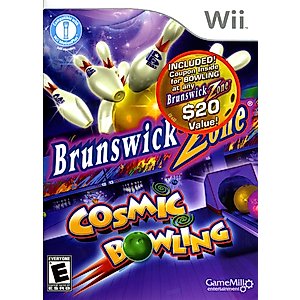 Brunswick Zone Cosmic Bowling - Nintendo Wii