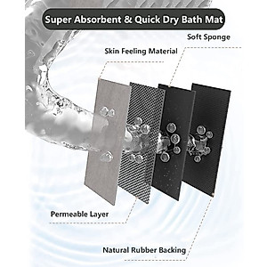 Bath Mat He-Man and Master of The Universe Defeat Enemy Home Decor Durable Welcome Front Door Mats Entryway Rugs Non-Slip Floor Mat Entrance Rugs Bath Rug Kitchen Rugs