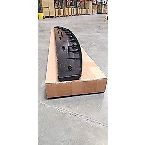 Global 8 Distribution Replacement for 2009-2018 Dodge Ram Tailgate Cap Molding Truck Spoiler, Ram 1500, Ram 2500, Ram 3500, (2009, 2010, 2011, 2012, 2013, 2014, 2015, 2016, 2017, 2018)