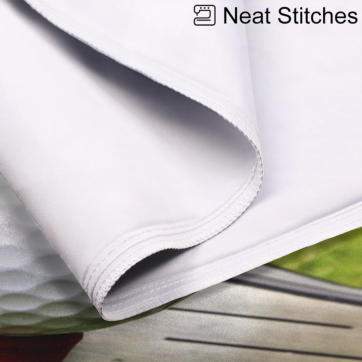 Sport Golf Club Grass Satin Pillow Cases Silk Satin Pillowcase for Hair and Skin Standard Set of 2 Super Soft Silk Pillowcase with Envelope Closure (20x26 in)