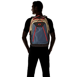 OGIO Bandit Pro Backpack, Tan/Blue/Red, 20 Liter
