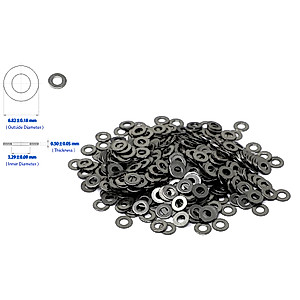 iexcell 1500 Pcs M3 x 4/6/8/10/12/16/20/25/30/35/40/45/50 Stainless Steel 304 Hex Socket Button Head Cap Screws Bolts Nuts Washers Assortment Kit