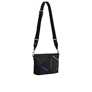 Desigual Accessories PU Across Body Bag, Black