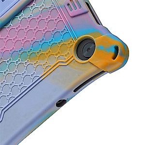 HLWQ Case for Lenovo Tab M10 FHD Plus Case 10.3 Inch and Lenovo Tab M10 HD 10.1”(2020 2nd Gen) Compatible TB-X606F/TB-X606X/TB-X306X/TB-X306F Tablet Anti-Slip Soft Silicone Case with Stand Rose red