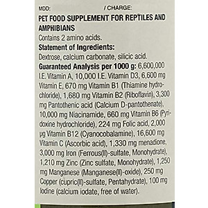 Nekton-Rep Vitamin Mineral Supplement for Reptiles and amphibians, 75gm