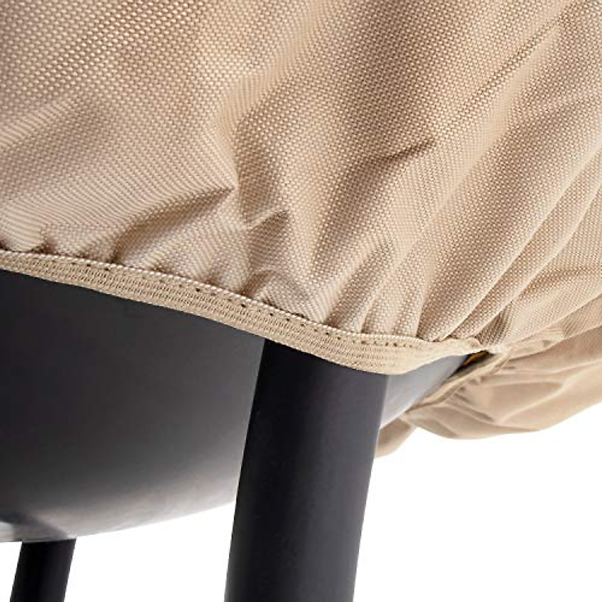 Modern Leisure Water-Resistant, 35 in Patio Fire Pit Cover, inch, Beige,Khaki