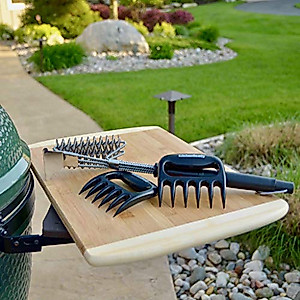 KitchenReady Pulled Pork Shredder Claws & BBQ Meat Forks - Paws for Pulling Brisket from Grill Smoker or Slow Cooker - Shredding Handling & Carving