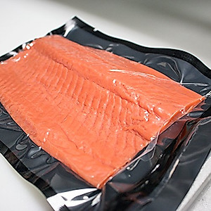 UltraSource Vacuum Pouches, 4 mil, 8" x 10", Black/Clear (Pack of 1000)