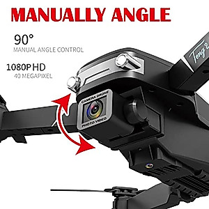 Dual 1080P HD Camera Drone - Exciting RC Toy Gift for Kids, Boys & Girls - Altitude Hold, Headless Mode, One-Key Start & Ad-justable Speeds for Thrilling Aerial Adventures