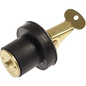 The Hillman Group 58263 Drain Plug, 11/16-3/4-Inch, 2-Pack
