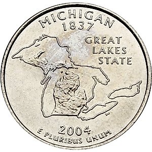 2004-D Michigan BU State Quarter