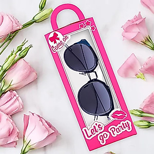 UMIUP 24PCS Pink Girls Party Favor Boxes Pink Doll Gift Boxes Decorations Boxes Can Built-in Party Favor and Goodie Bag Candy Boxes for Girls Birthday Party Cowgirl Birthday Bridal Shower Supplies ﻿