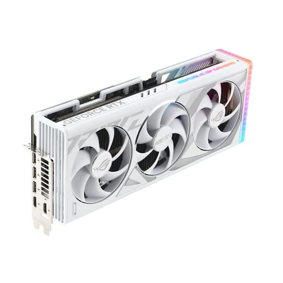 ASUS ROG Strix GeForce RTX™ 4080 White OC Edition Gaming Graphics Card (PCIe 4.0, 16GB GDDR6X, HDMI 2.1a, DisplayPort 1.4a)