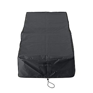 Christopher Knight Home Charlene Outdoor Waterproof Chaise Lounge Cover, Gray