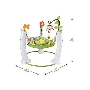 Evenflo Exersaucer Activity Center, Safari Friends, Safari Friends,Less than 18 months