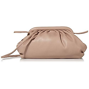 Steve Madden womens Steve Madden NIKKI Clutch Crossbody, Taupe, One Size US