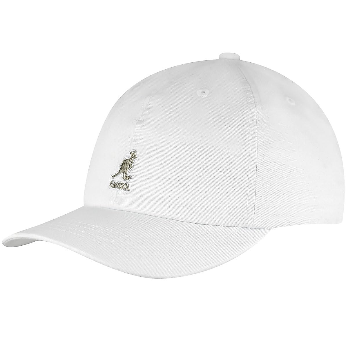 Kangol Washed Baseball - White/1SFM White, One Size