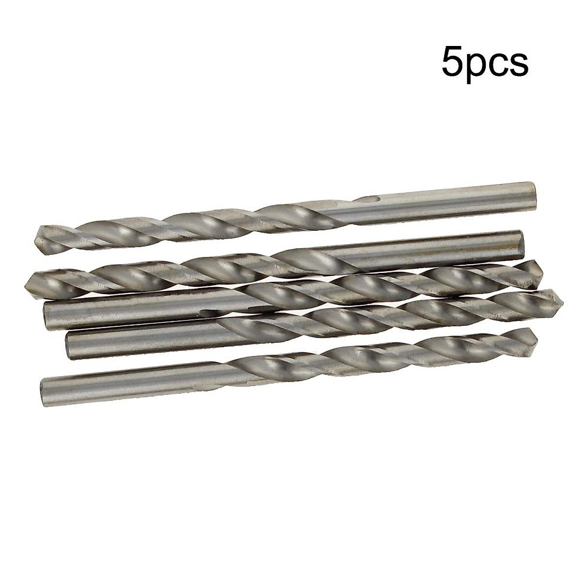 Auniwaig 5.6mm HSS Twist Drill Bit, Straight Shank Jobber Drill Bits Set, Small Twist Drill High Speed Steel Bit, for Steel, Aluminum Alloy 5pcs