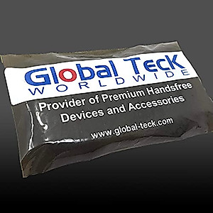 Ear Cushion Kit for Blue Parrott C400-XT Bluetooth Headset 204159 - Replacement Accessories - Ear Cushions, Microphone Foam Windscreens Covers by Global Teck