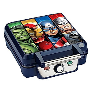 Marvel MVA-281 Waffle Maker, Unit: 13" x 9.7" x 4", Blue