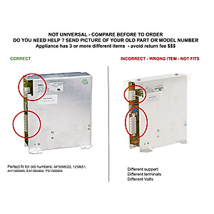 GLOB PRO SOLUTIONS 134859500 Compatible with Frig. Kenm. Control-Board Fits old # AP3998022, 134859500