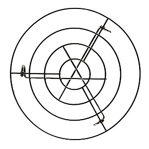 Camco 58038 Red Big Campfire Cooktop