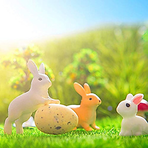 8 Packs Garden Craft Grass Fake Grass for Crafts 6 x 6 Inches Miniature Ornament Garden Dollhouse DIY Grass Fairy Artificial Grass Lawn