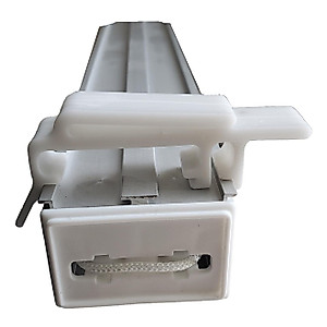 Vertical Blind Dust Cover Valance Clip for 1 7/8 Inch Rail - 4 Pack