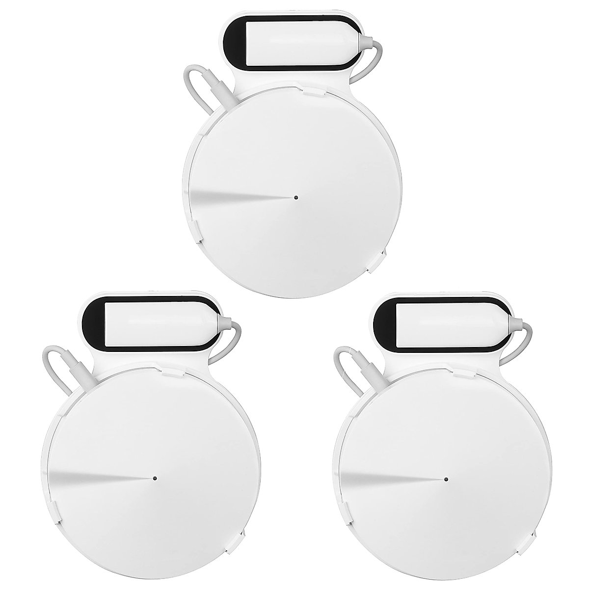 Outlet Mount for TP-Link Deco M5 Whole Home Mesh WiFi System, Space-Saving Wall Mount for TP-Link Deco M5 with Cord Management Function(3 Pack)