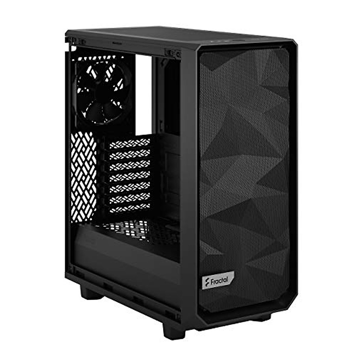 Fractal Design FD-C-MES2C-01 Meshify 2 Compact Black Solid ATX Mid Tower Computer Case (Black)