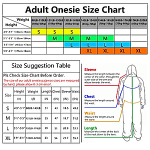 Adult Animal Onesie Pajamas Halloween Cosplay Costume Homewear Pajamas for Women Men