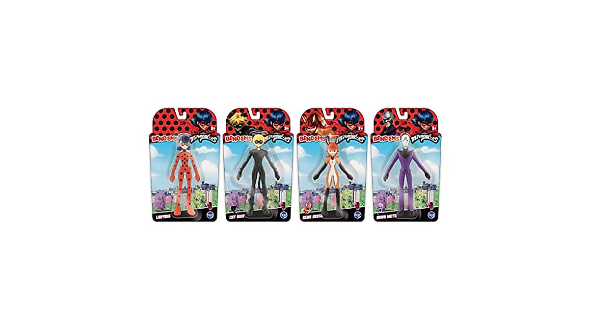 Bend~EMS™ Miraculous Hawk Moth Action Figure