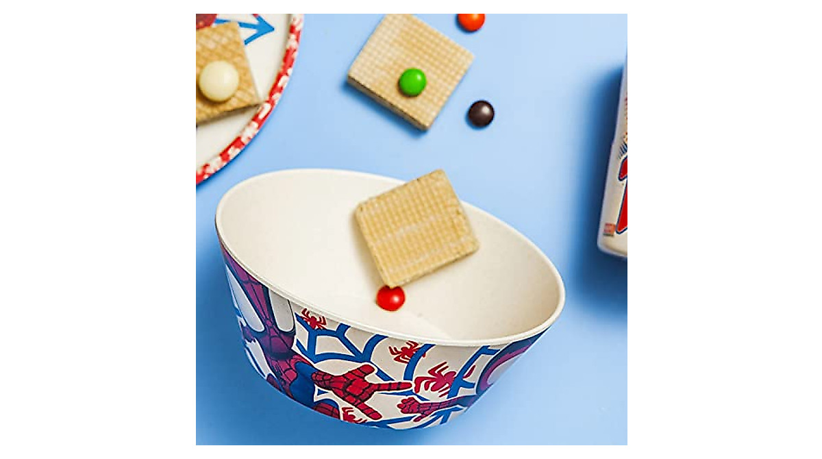 Marvel Spider-Man Dinnerware Set for Kids - Fun & Durable