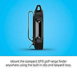 Garmin Approach G12, Clip-on Golf GPS Rangefinder, 42k+ Preloaded Courses, 010-02555-00