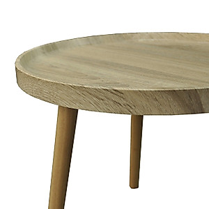 Christopher Knight Home Gary Traditional Faux Wood Side Table, Oak Finish