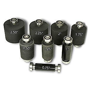Poly Small Wheel Rollers for 2x72 Grinders (1" Diameter)