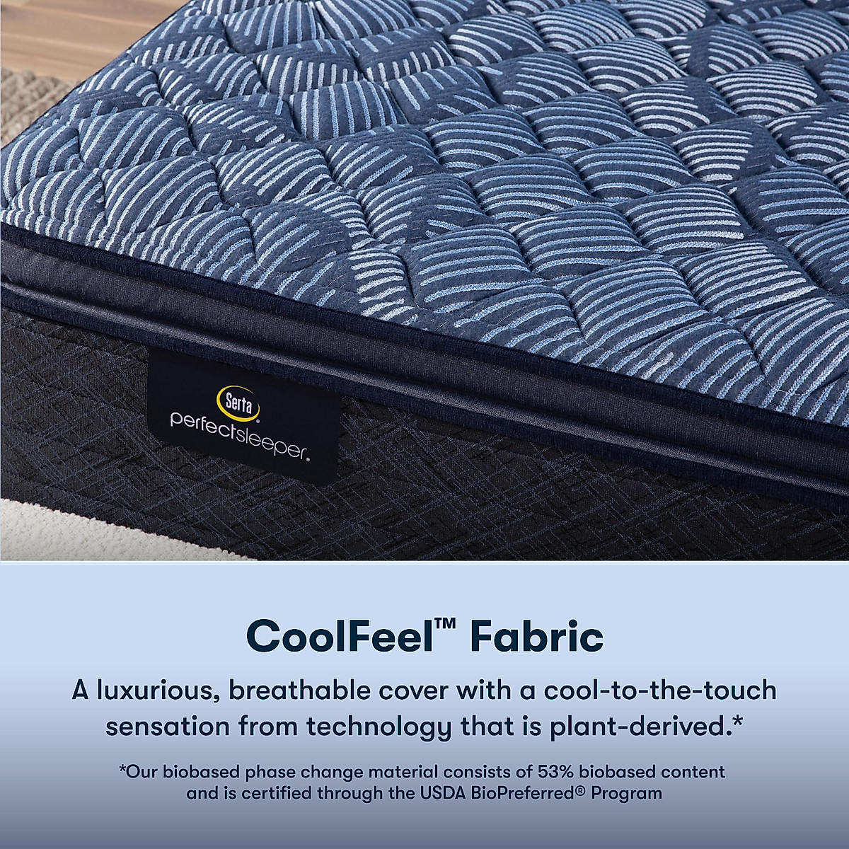 Serta Perfect Sleeper Ultimate 14.5" Twin Mattress - Firm Pillow Top, Cooling Gel Memory Foam, Pocket Innersprings for Motion Isolation, Edge Support, CertiPUR-US Certified - Oasis Sleep